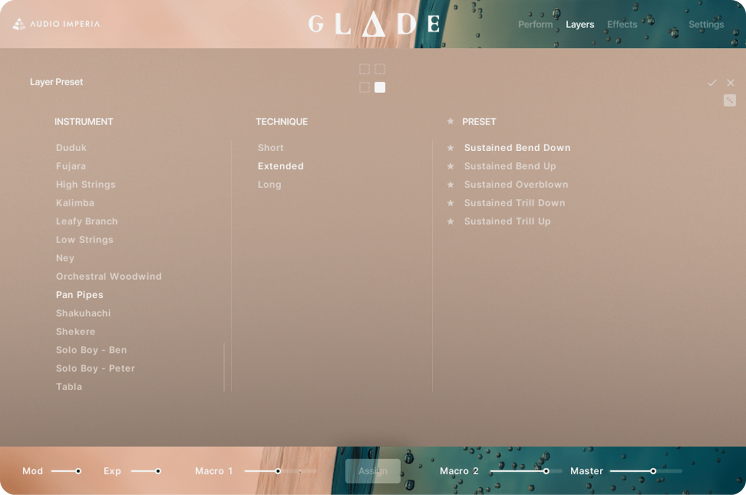 Glade | Audio Imperia